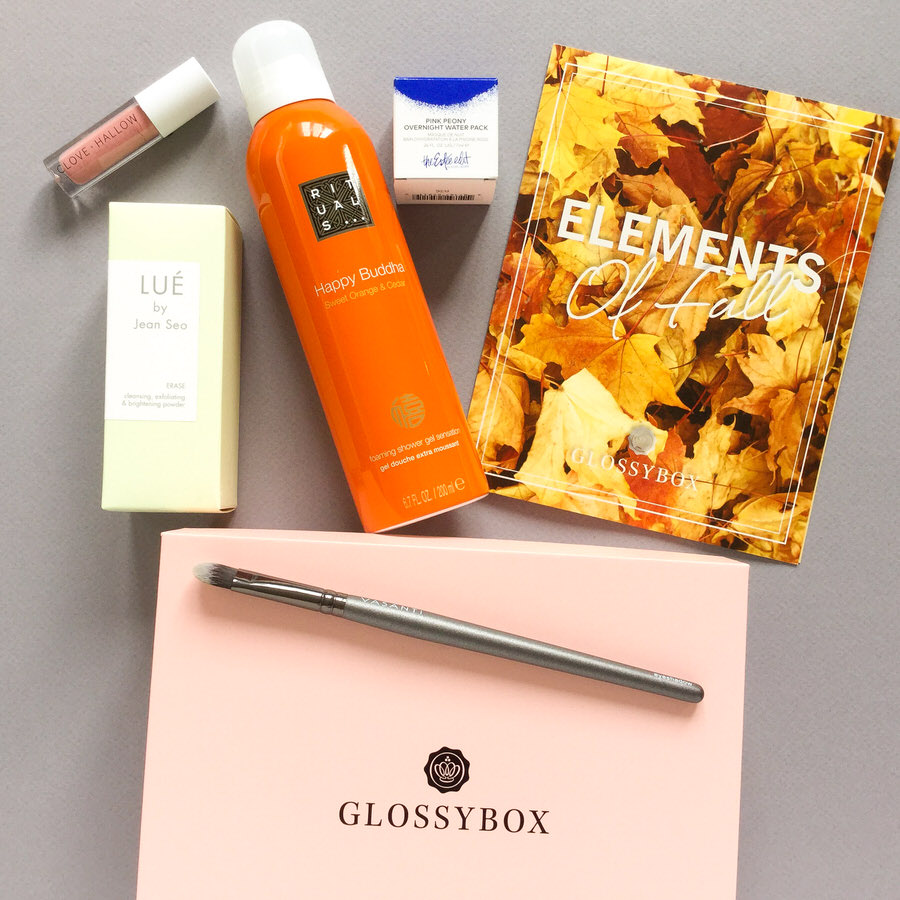 Glossybox Subscription Box Review + Coupon Code - October 2017 | Girl ...